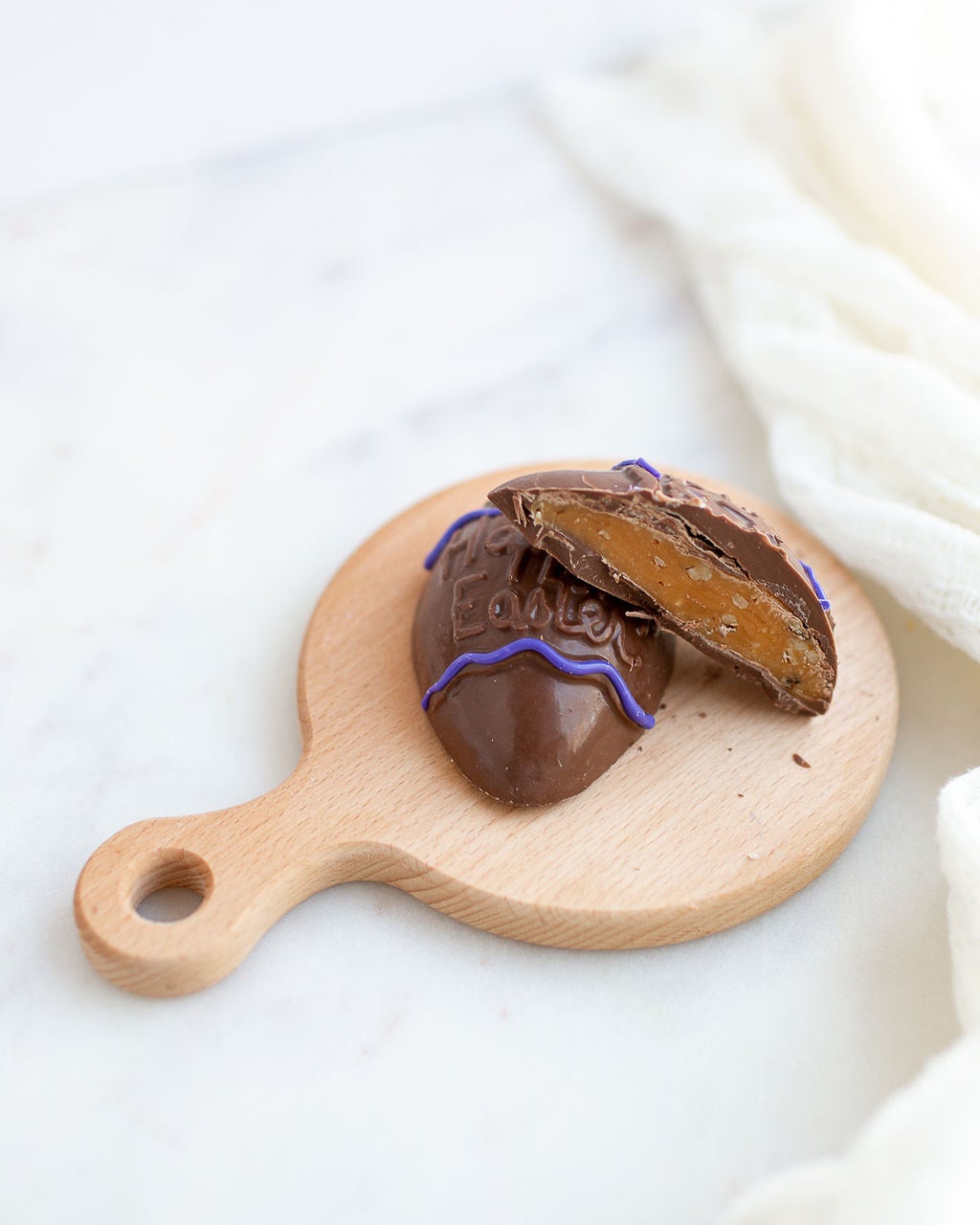 Easter Egg - Chocolate Cashew Crunch | Homemade Chocolates by Michelle